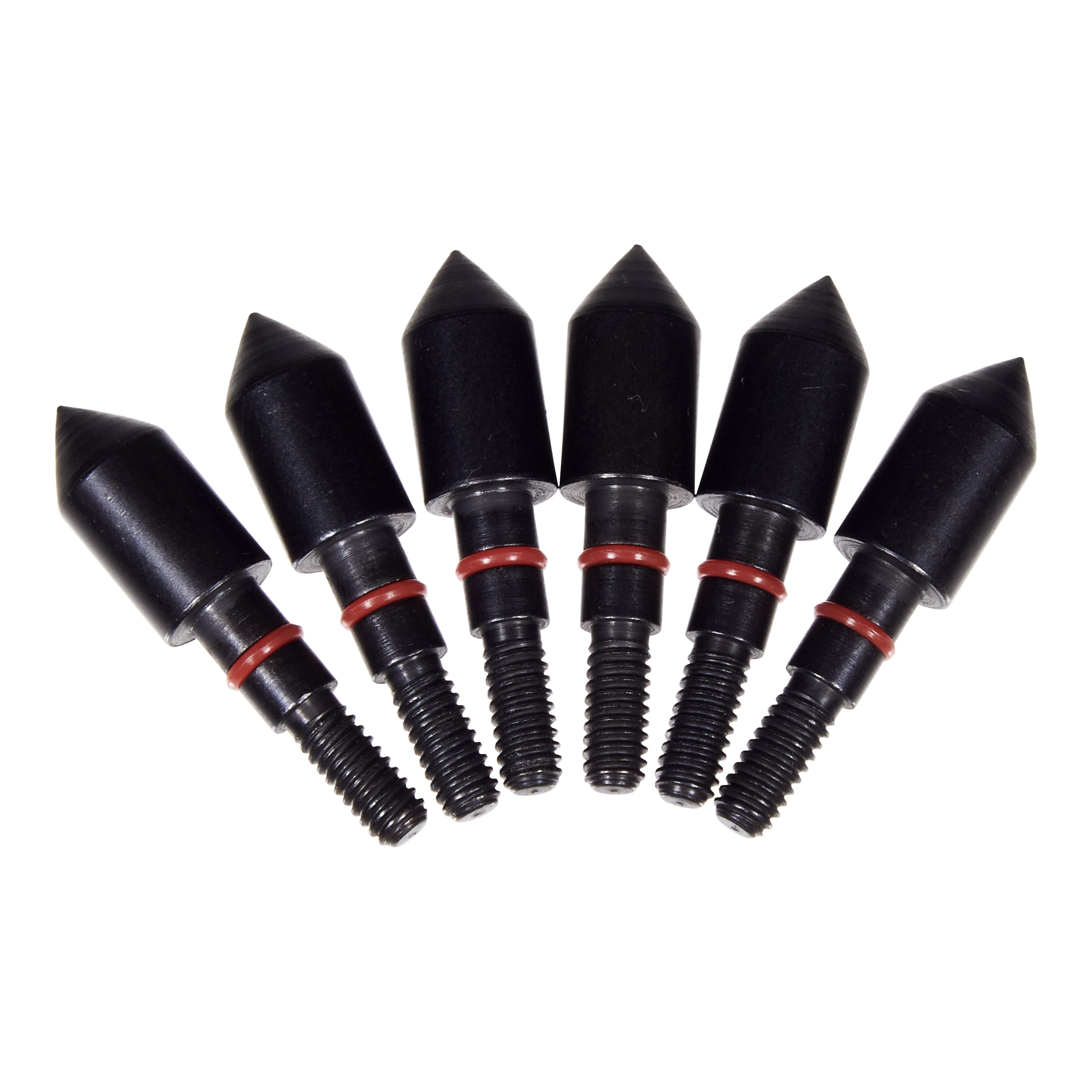 Titan Archery Stay-Tight Steel Bullet Points, 5/16", 100-Grains, 6-Pack ...