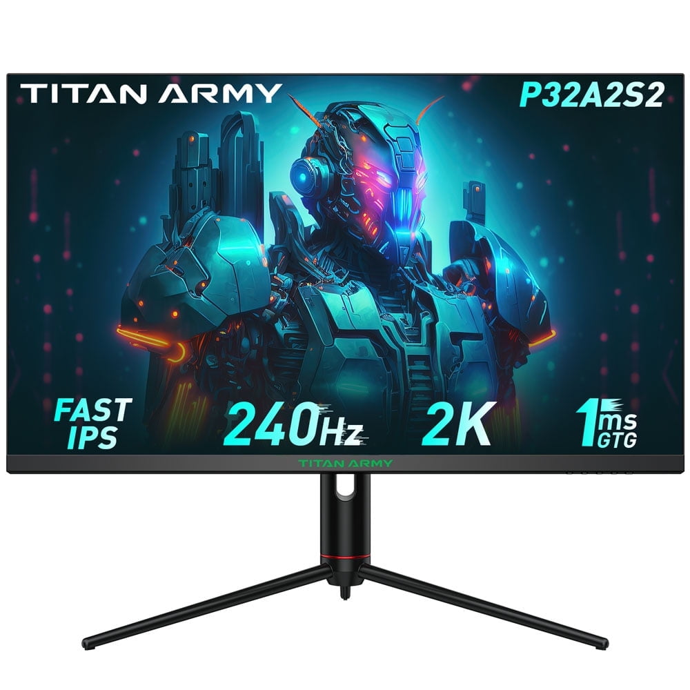 Titan Army P32A2S2 32-Inch FAST IPS 2560x1440 FreeSync Gaming Monitor ...