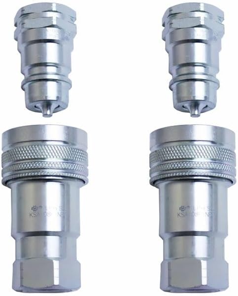 Titan Attachments 1/2" Hydraulic Ag Quick Couplers Interchange 4050-4 ...