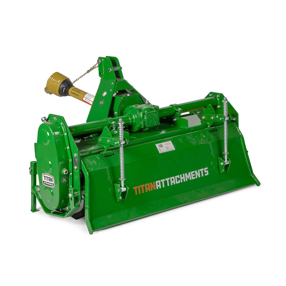 Titan Attachments 3 Point 48" Rotary Tiller Attachment Fits Cat 1 ...