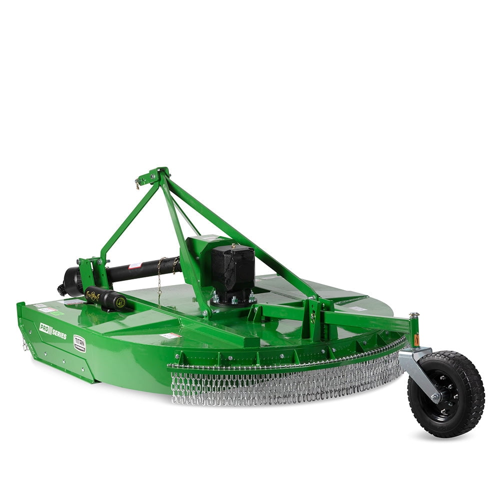 Titan Attachments 3 Point 5 FT PRO Series Rotary Cutter for Cat 1 ...