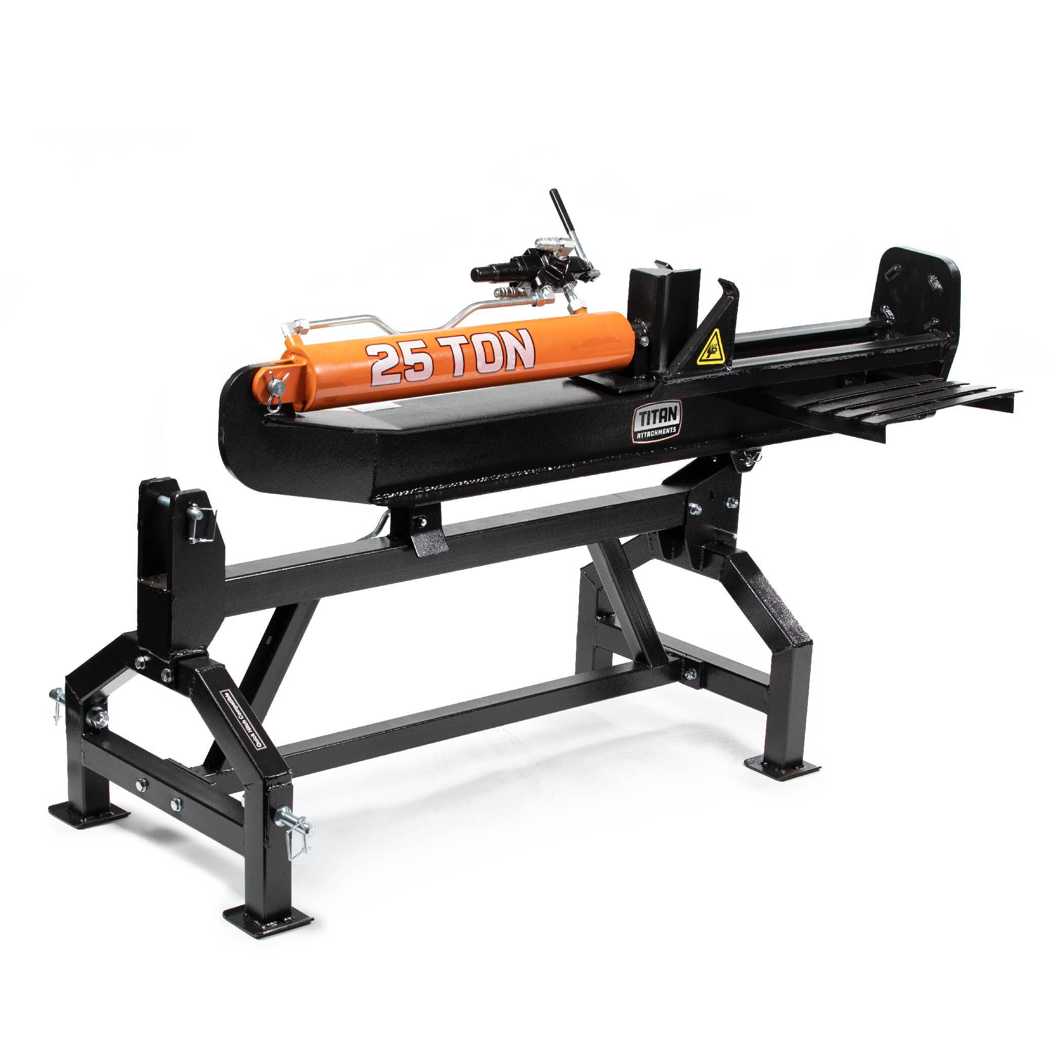 Titan Attachments 3 Point Industrial 25 Ton Hydraulic Horizontal ...