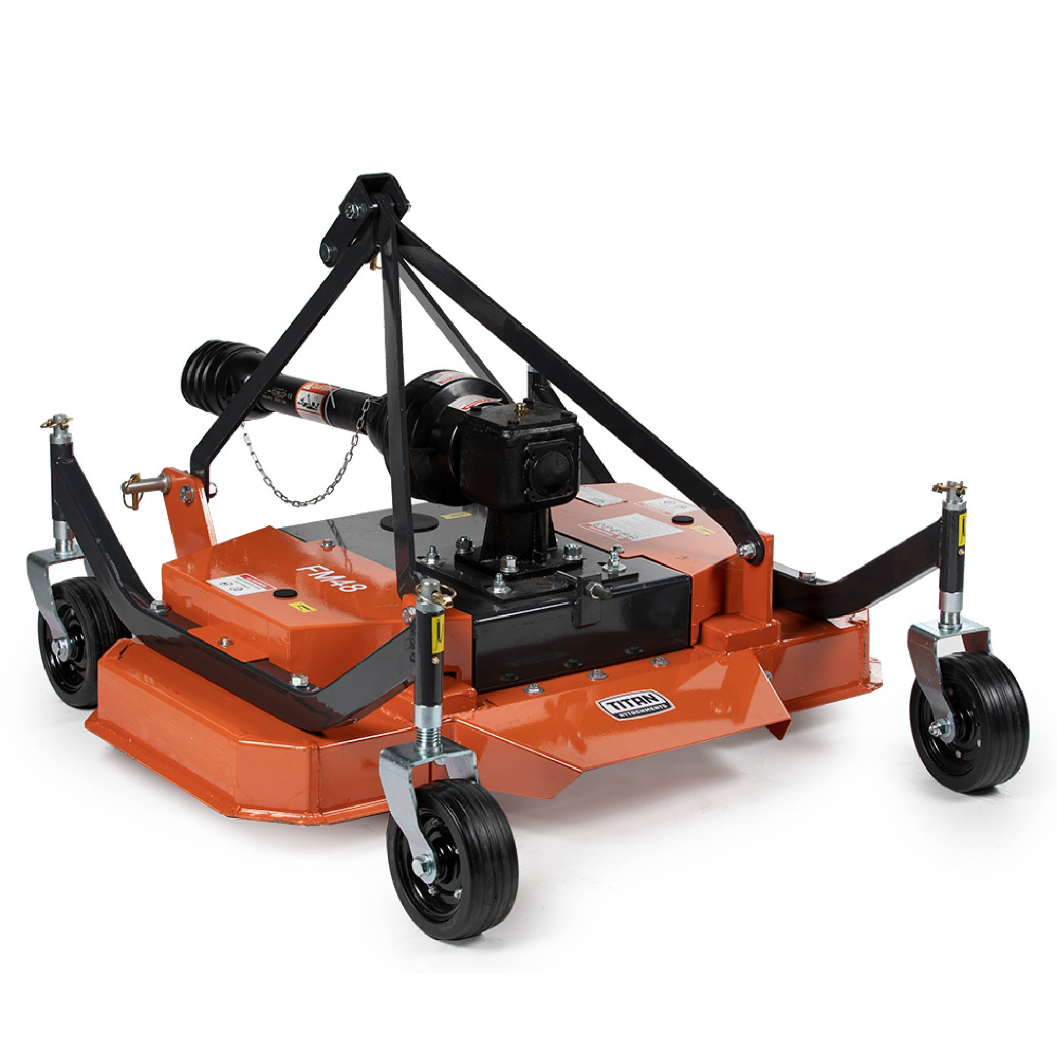 Titan Attachments 3 Point PTO Finish Mower, 48" Cutting Width, Category ...