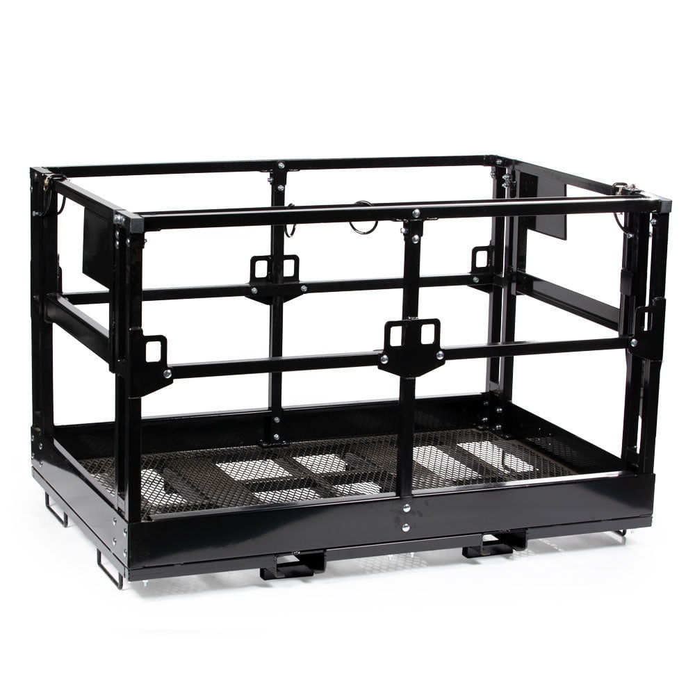 Titan Attachments 4' x 6' Mesh Telehandler Work Platform, Man Safety ...