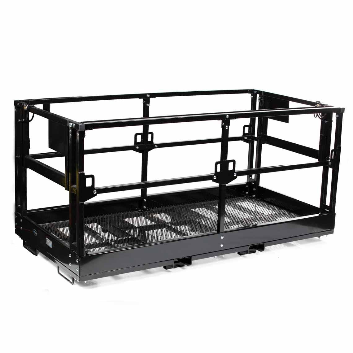 Titan Attachments 4' x 8' Mesh Telehandler Work Platform, Man Safety ...