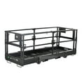 Titan Attachments 4' x 9' 8" Mesh Telehandler Work Platform, Safety Man ...