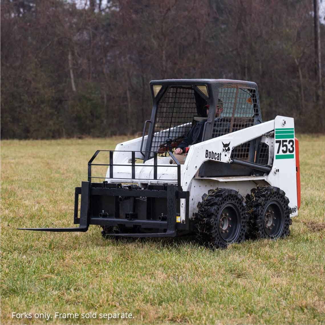 Titan Attachments 42" Pallet Fork Blades, 4,000 LB Load Capacity, Class ...