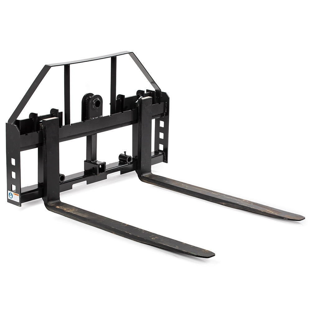Titan Attachments 46" Pallet Fork Frame Attachment 36" Fork Blades SSQA ...