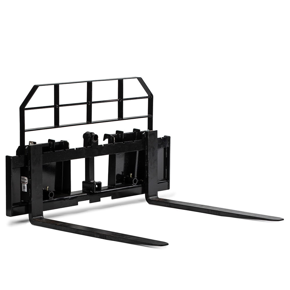 Titan Attachments Pro Series 60" Extra Wide Pallet Fork Frame with 48 ...