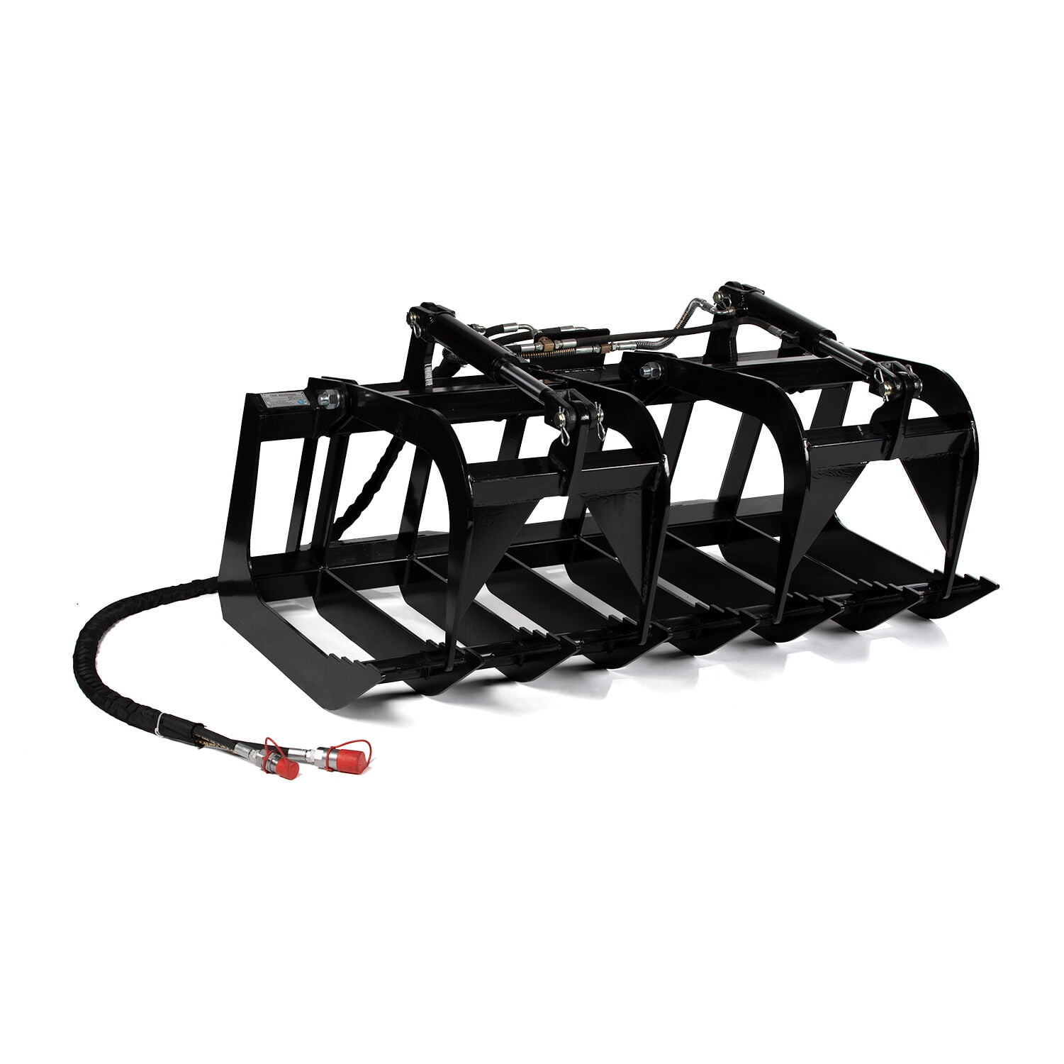 Titan Attachments 60in Economy Skid Steer Root Grapple Bucket ...