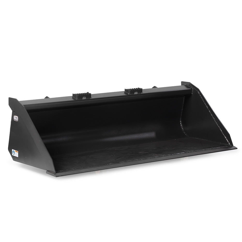 Titan Attachments 72" Grade 50 Standard Series Low Profile Dirt Bucket ...