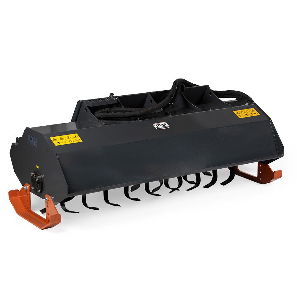 Titan Attachments 72" Heavy-Duty Rotary Tiller Attachment, Universal ...