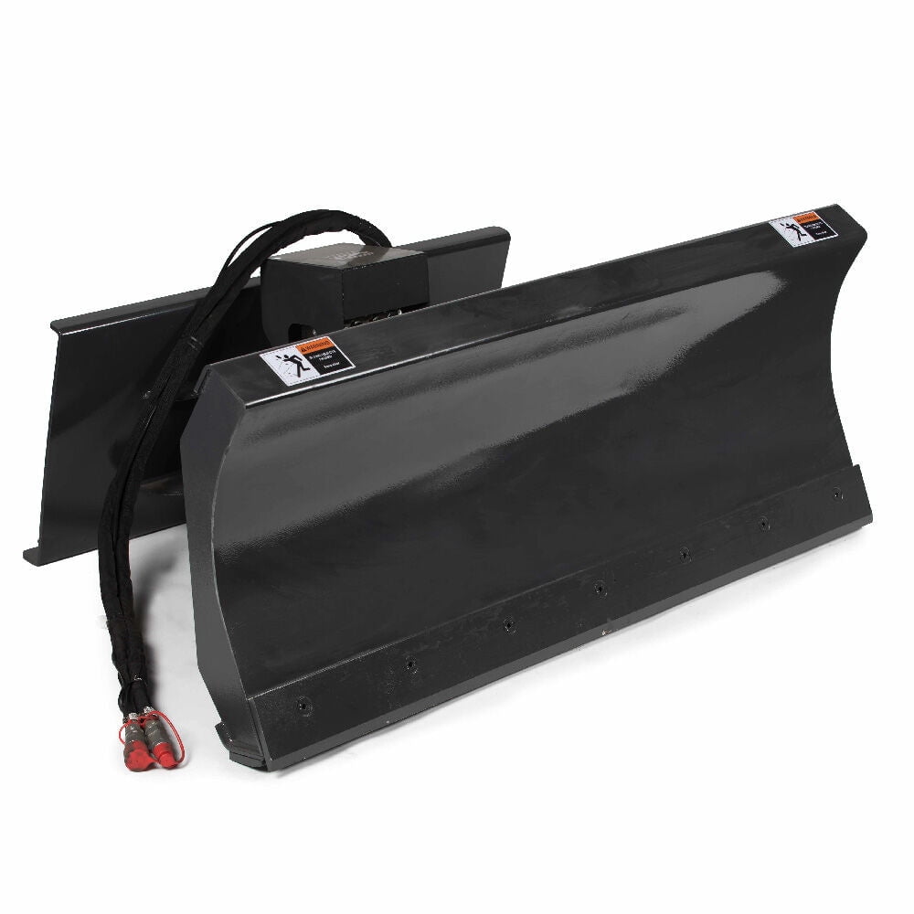 Titan Attachments 72" Hydraulic 6-Way Dozer Blade, Multi-Function Tilt ...