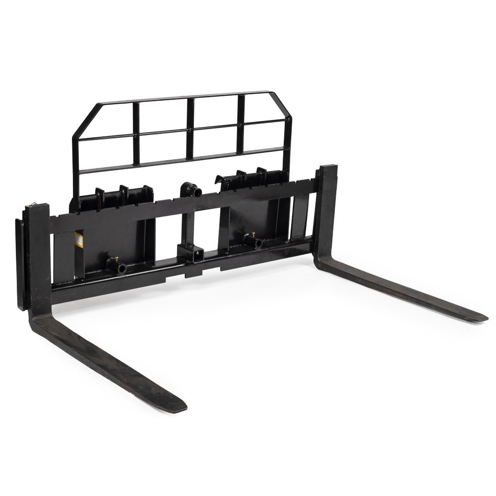 Titan Attachments 72" XL Skid Steer Pallet Fork Frame Attachment with ...
