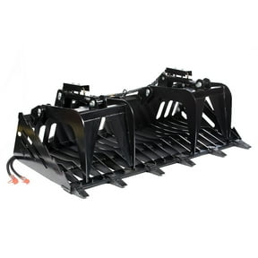 "Titan Attachments Extreme Duty Stump Bucket Grapple for Landscaping ...