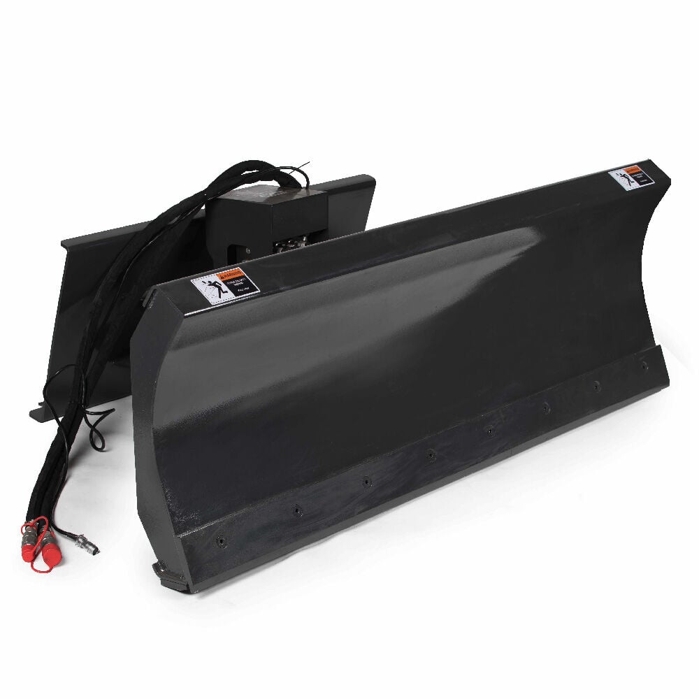 Titan Attachments 84" Hydraulic 6-Way Dozer Blade, Multi-Function Tilt ...