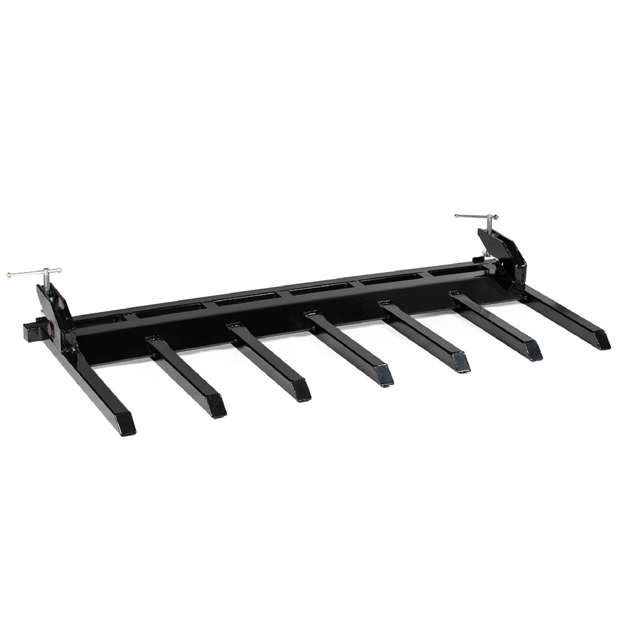 Titan Attachments Clamp-On Debris Forks V2 Fits 72" Loader Buckets, 21 ...