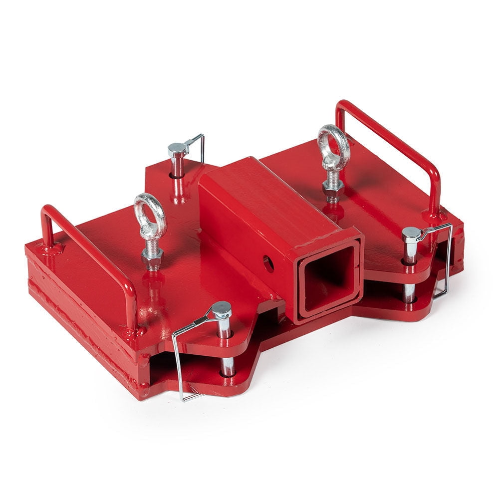 Titan Attachments Dual Clamp On Forklift Hitch Receiver, Pallet Fork ...