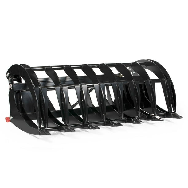 Titan Attachments Extreme Skid Steer Root Grapple Rake Attachment 84 ...