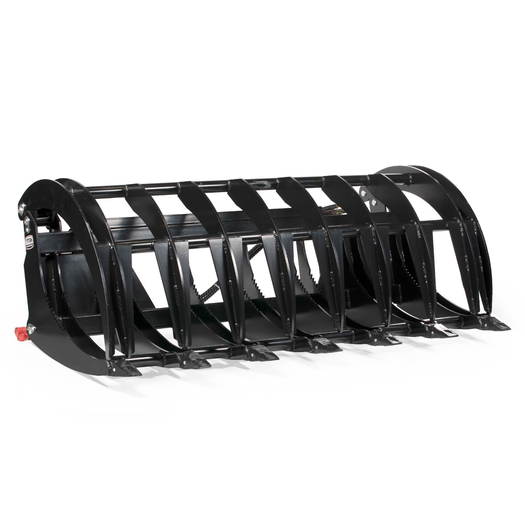 Titan Attachments Extreme Skid Steer Root Grapple Rake Attachment 84 ...