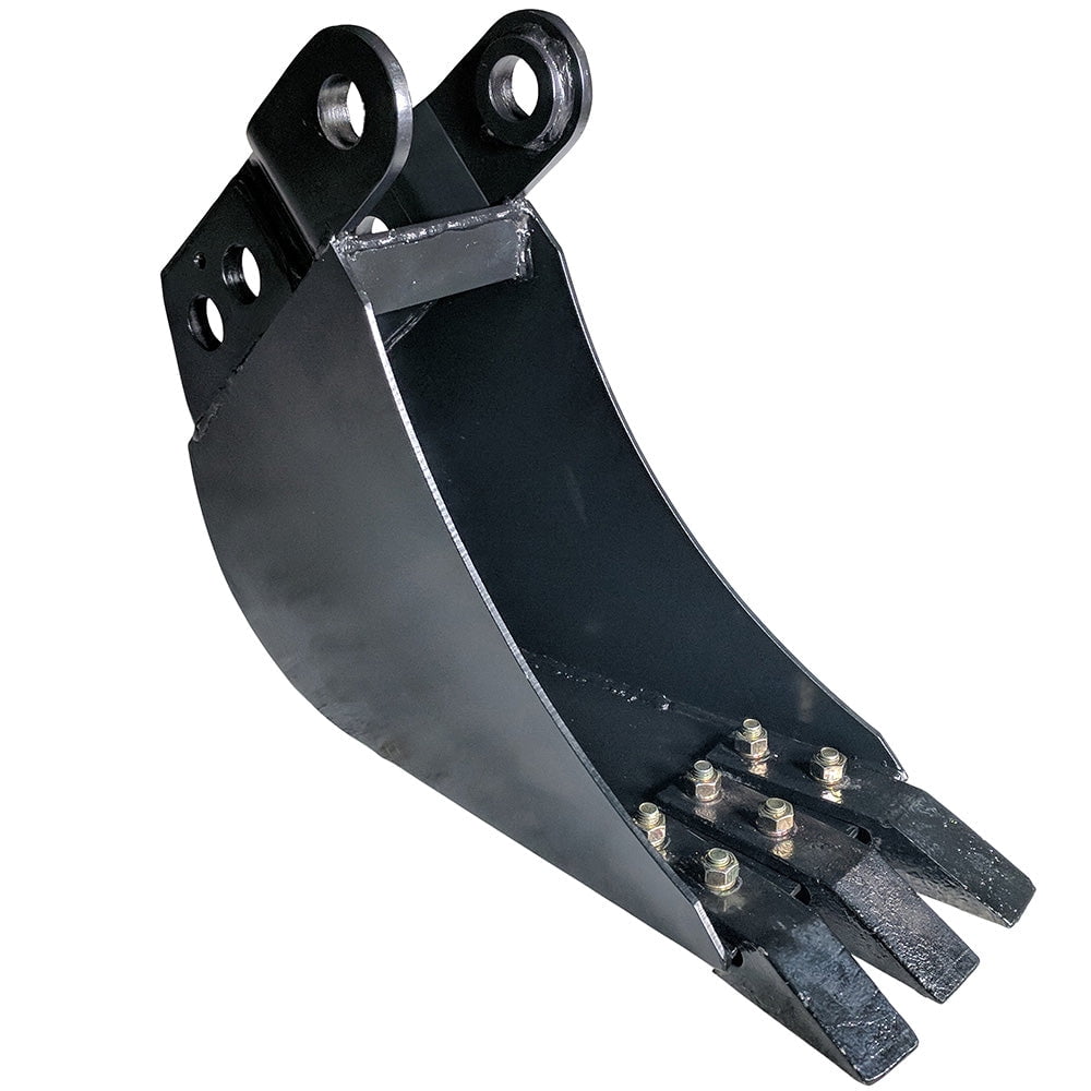 Titan Attachments 8" Fronthoe Bucket, Mini Skid Steer Backhoe Excavator ...