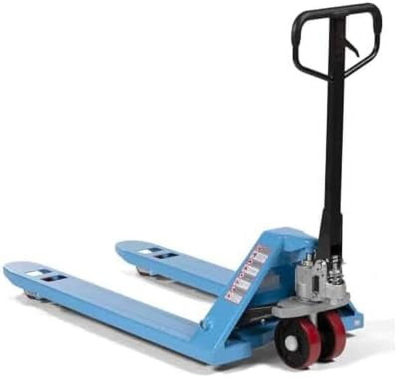 Titan Attachments Hand Pallet Jack Truck, 48" L x 27" W, 5500 LB ...