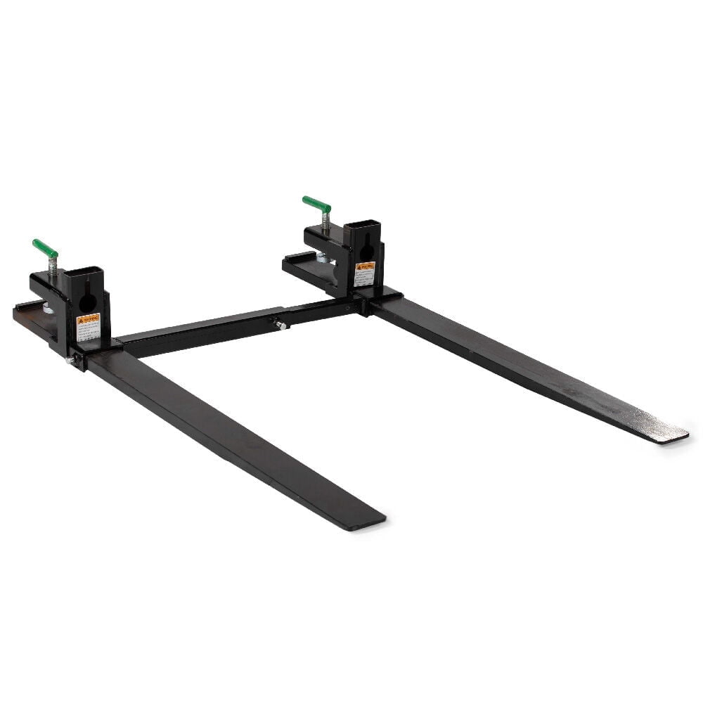 "Titan Attachments 60"" Heavy-Duty Clamp-on Pallet Forks, 6,000 LB ...