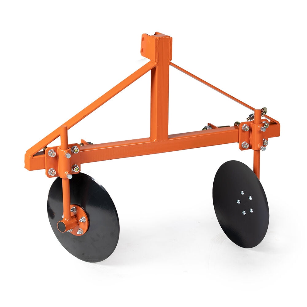 Titan Attachments Orange 48" Adjustable Disc Bedder, Category 1, 3 ...