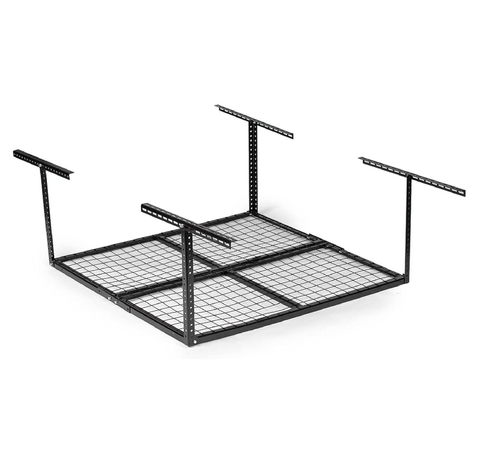 Titan Attachments Overhead Storage Rack 4' x 4' Adjustable Height 20 ...
