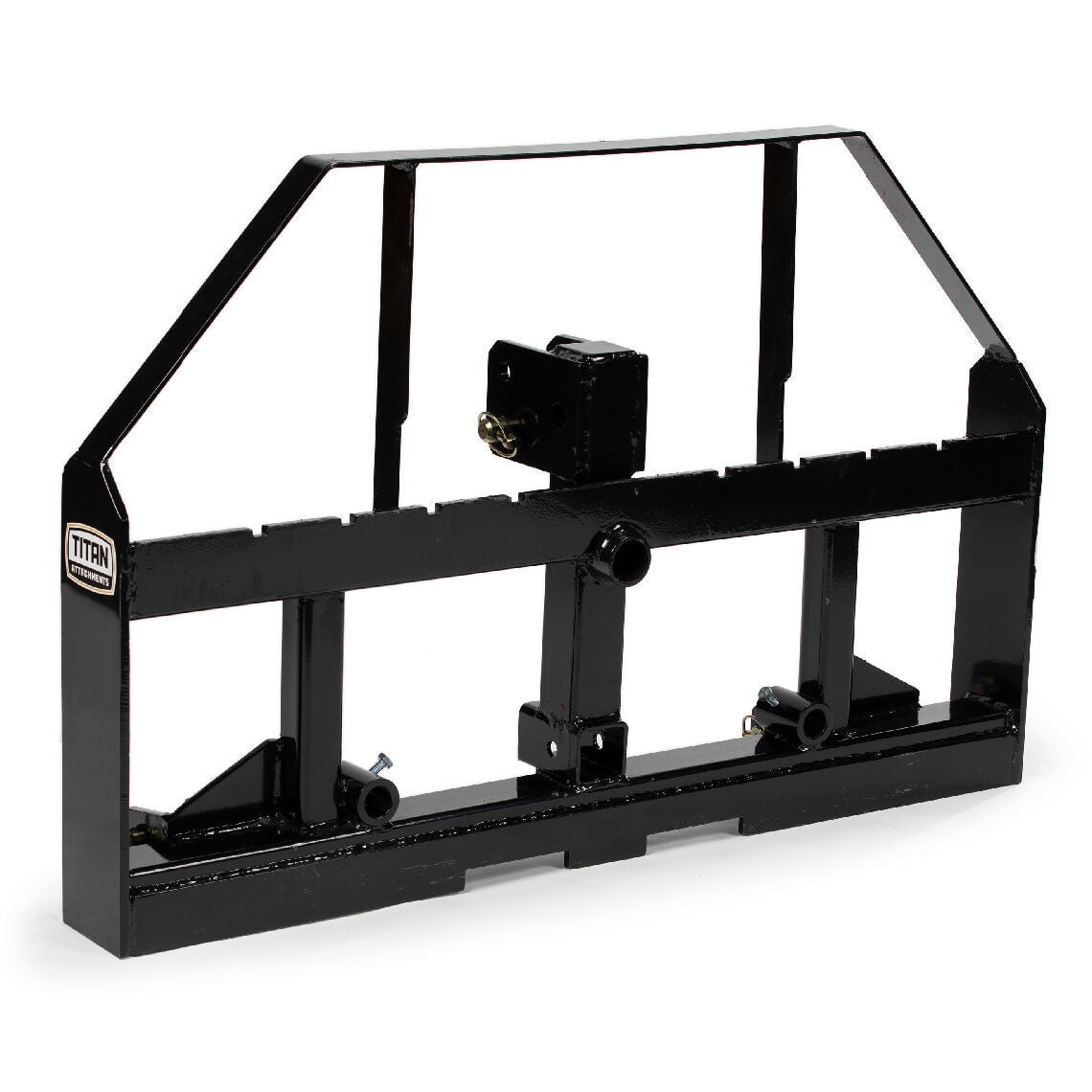 Titan Attachments Standard 3-Point Pallet Fork Frame, Fits Cat I & II ...