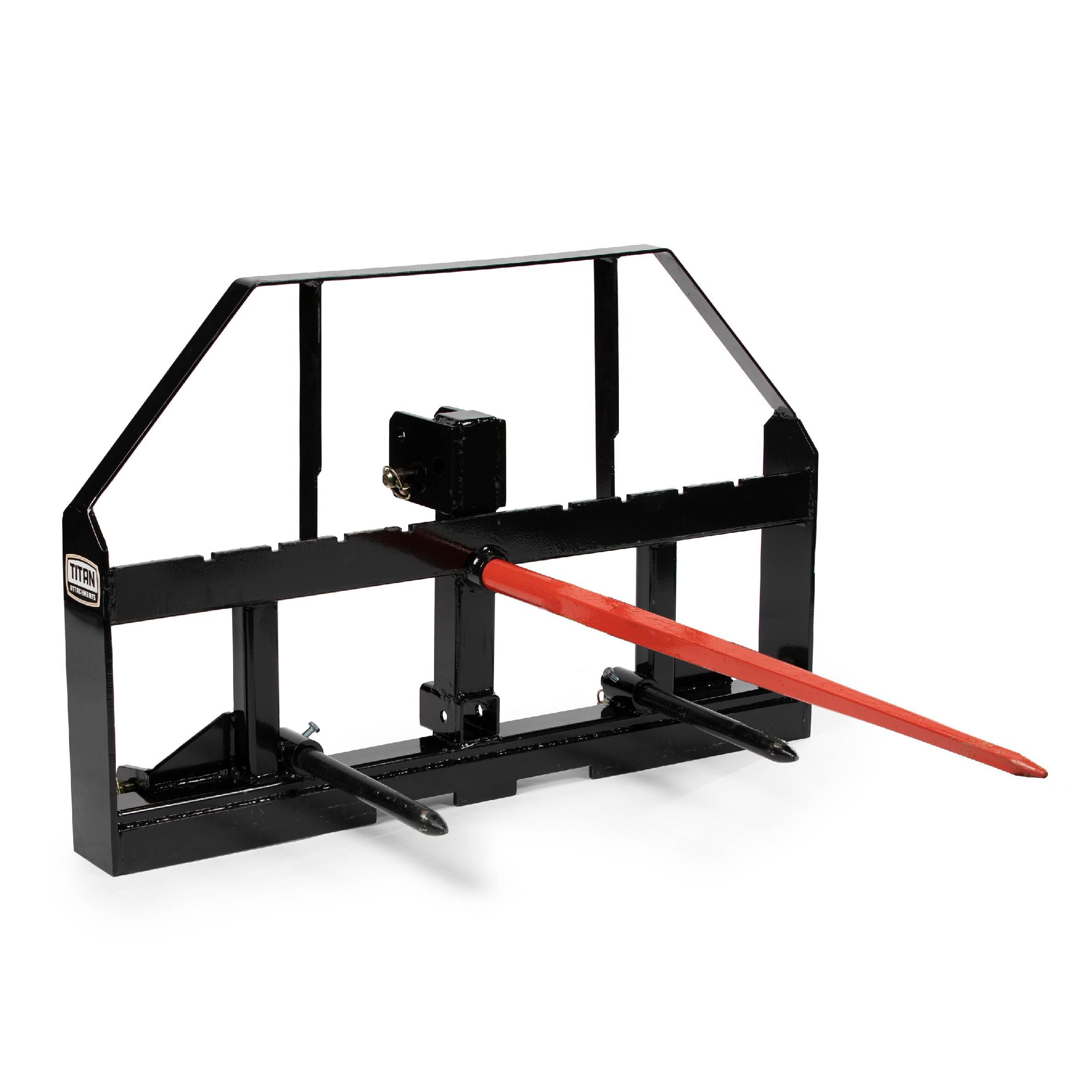 Titan Standard 3-Point Hay Frame, 32" Spear, Fits Cat I & II Tractors ...