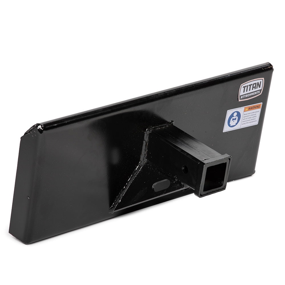Titan Attachments Receiver Hitch Mount Plate 34 lb for Mini Toro Dingo ...