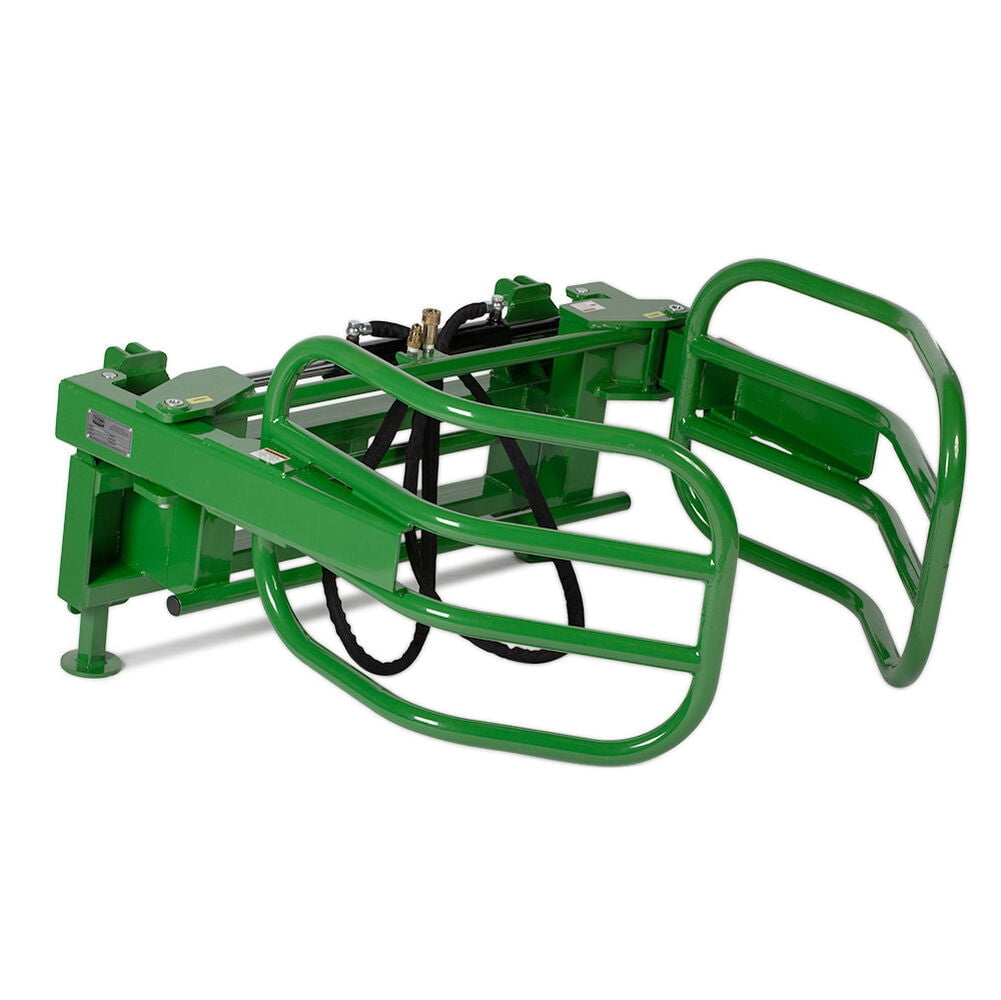 Titan Attachments Round Hay Bale Gripper Fits John Deere Hook and Pin ...