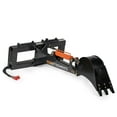 Titan Attachments Skid Steer Fronthoe 10" Bucket, Excavator Attachment ...