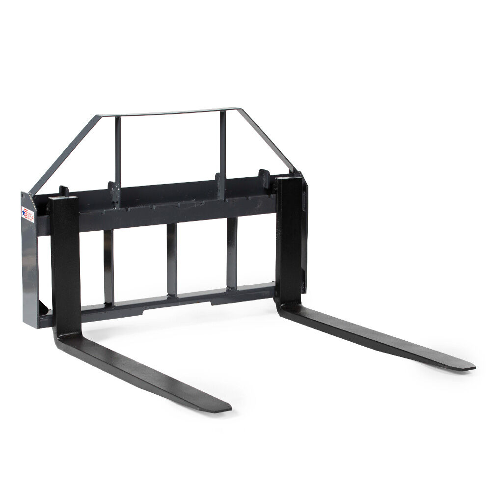 Titan Attachments 48-in Tractor Skid Steer, Hay Pallet Fork Frame ...