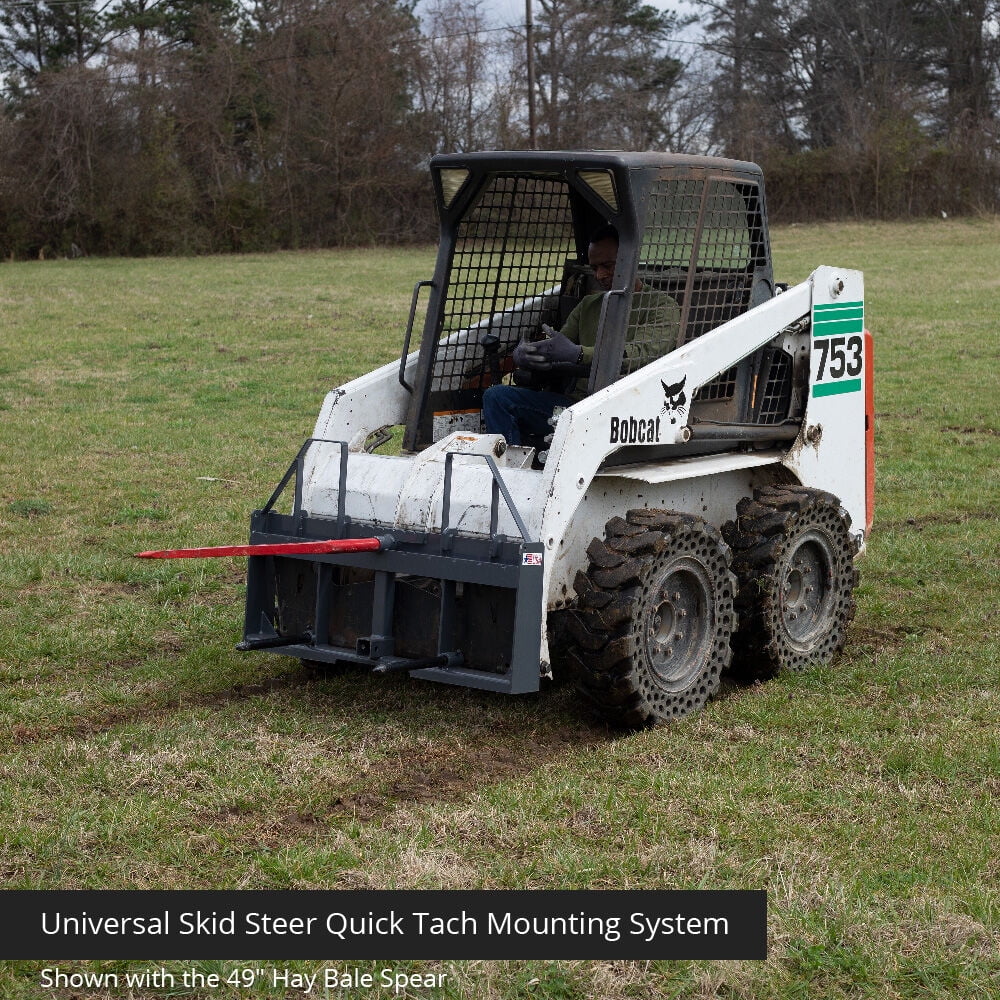 Titan Attachments UA USA Made Grey Step-Through Hay Frame Attachment ...