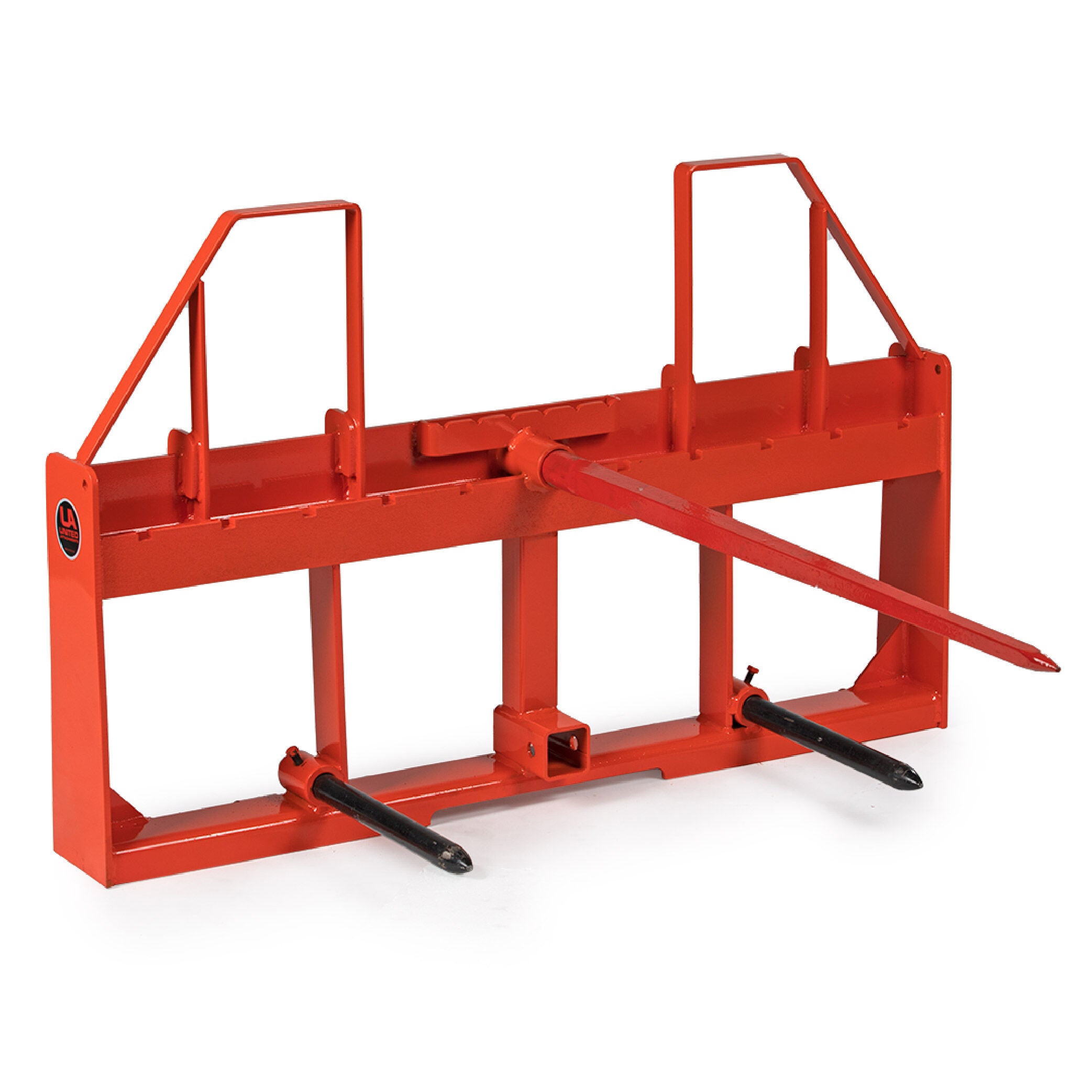 Titan Attachments UA USA Made Orange Step-Through Hay Frame Attachment ...