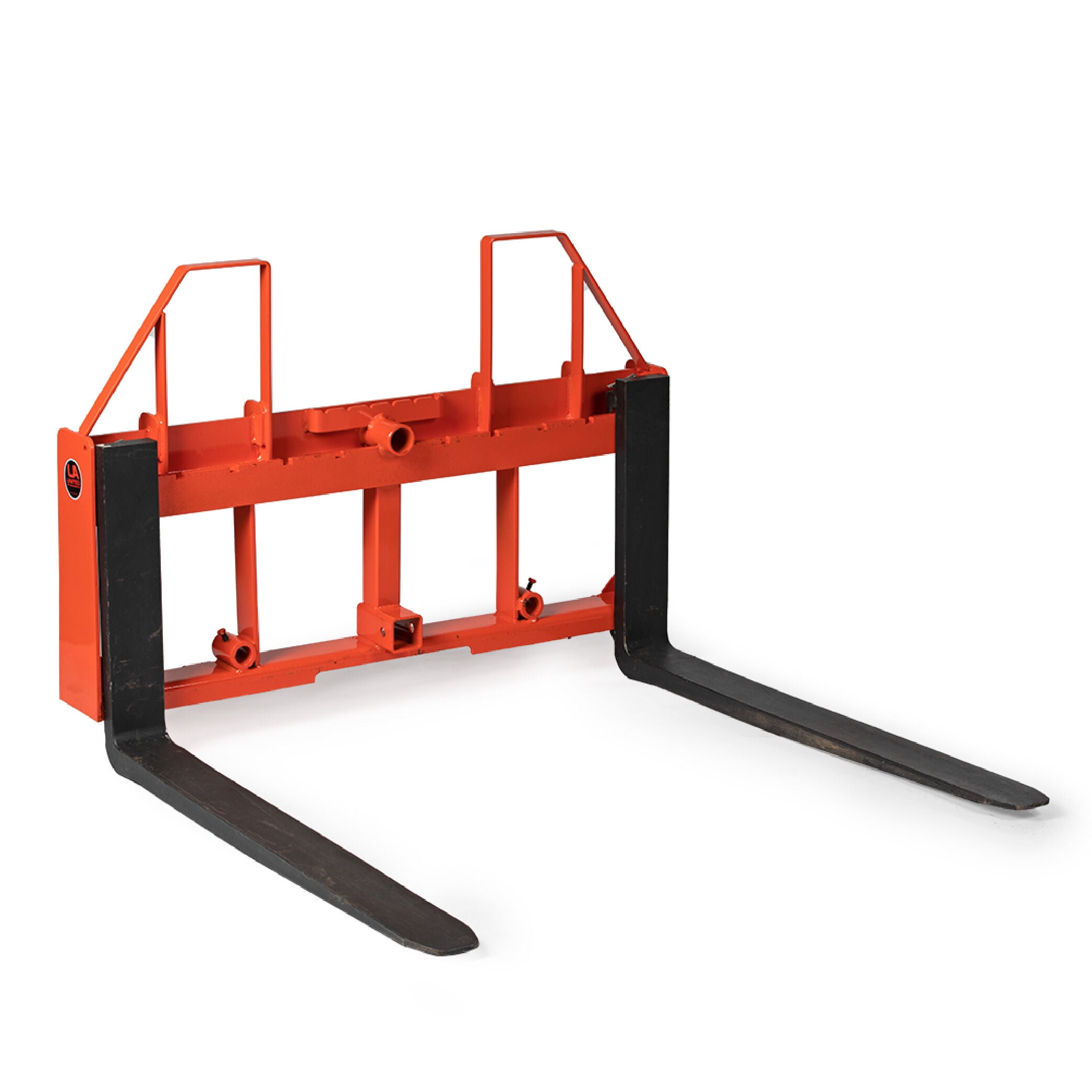 Titan Attachments UA USA Made Orange Step-Through Pallet Fork Frame ...