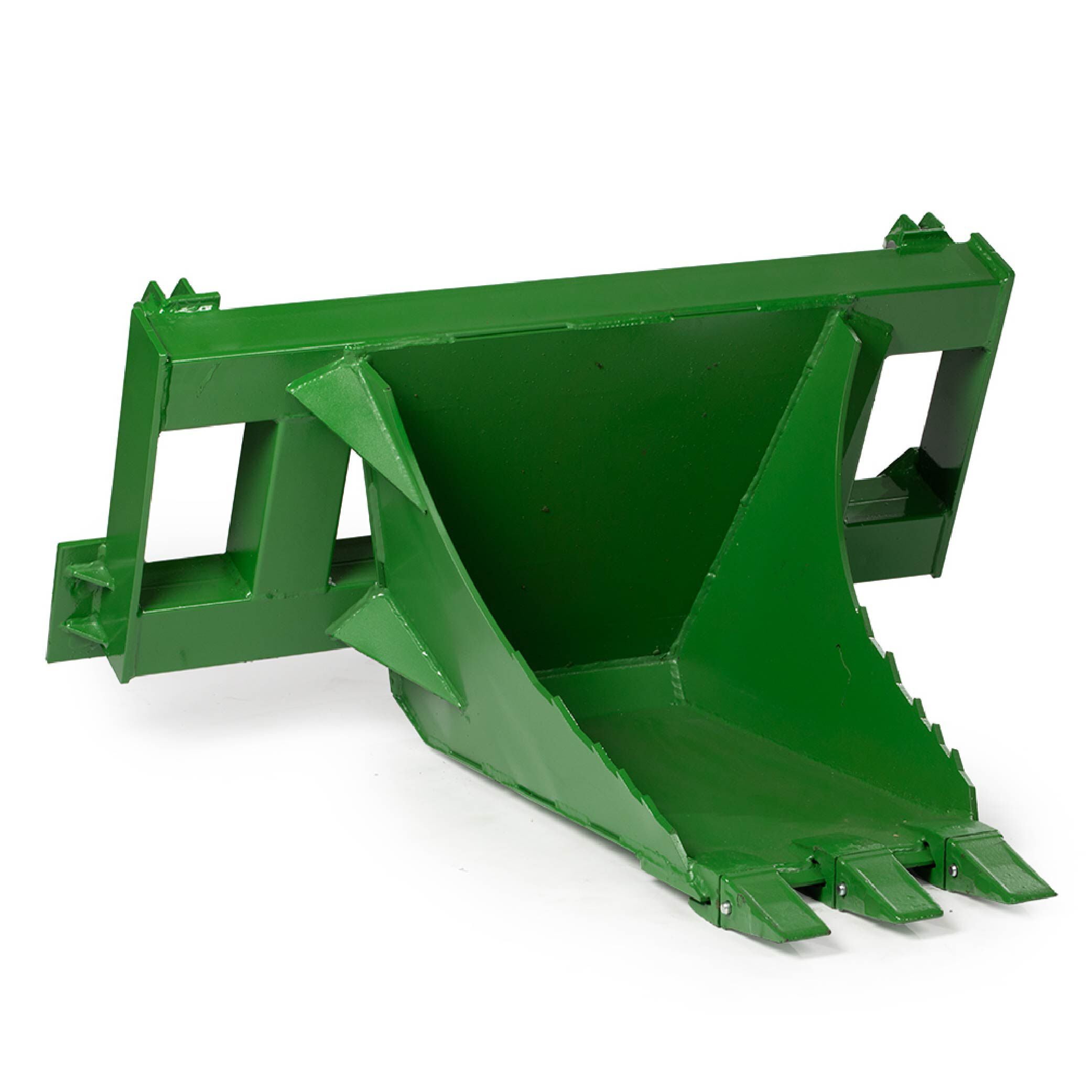 Titan Attachments USA Made Green Extreme Duty Stump Bucket Tree Spade ...