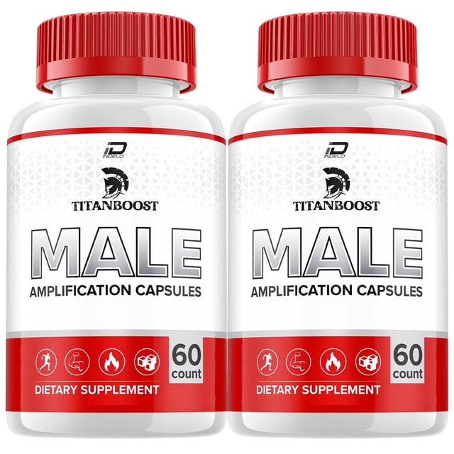 Titan Boost for Men Pills – TitanBoost Amplification Capsules, 2 Pack ...