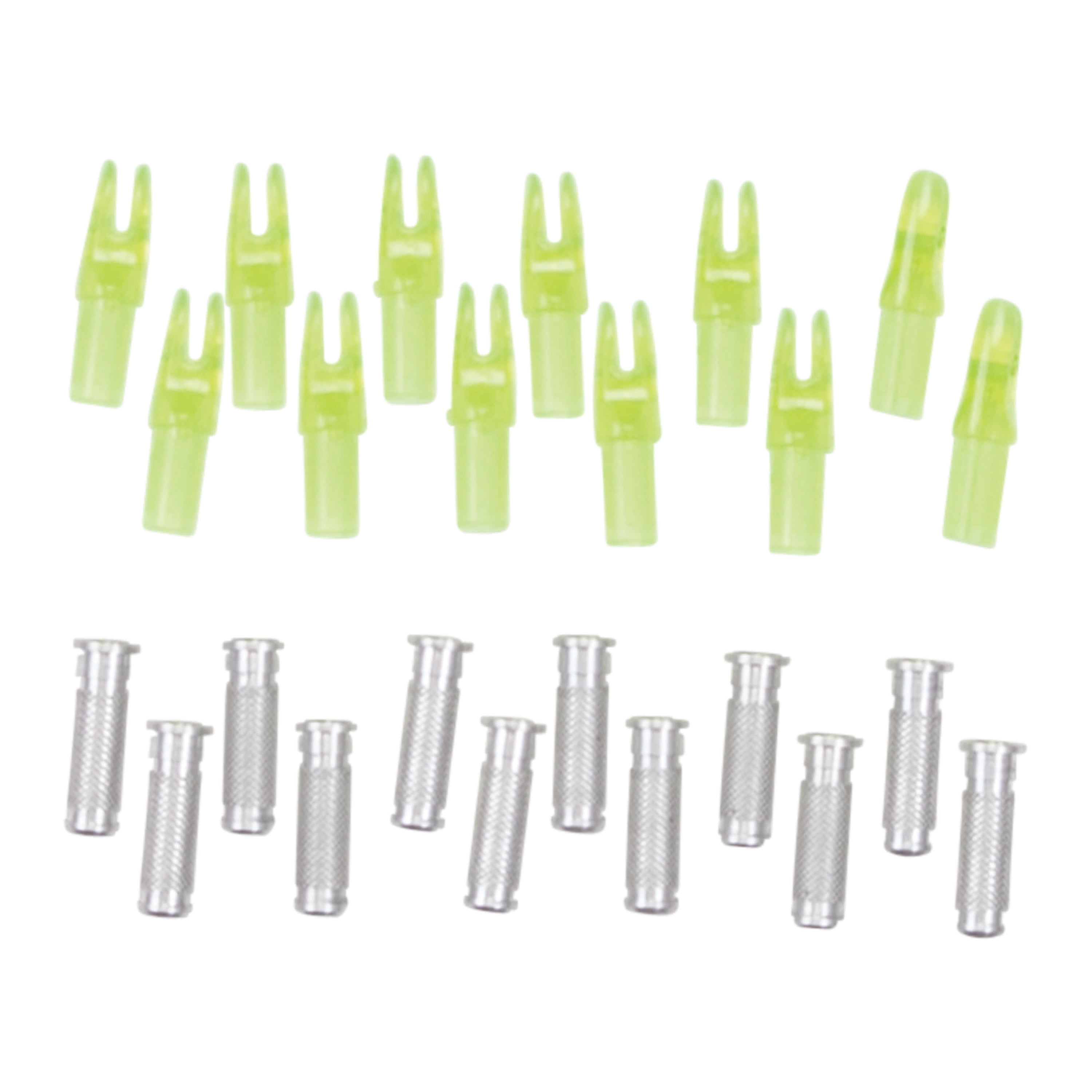Allen Titan Carbon Arrow Nocks Inserts - 12-Pack, Green - Walmart.com