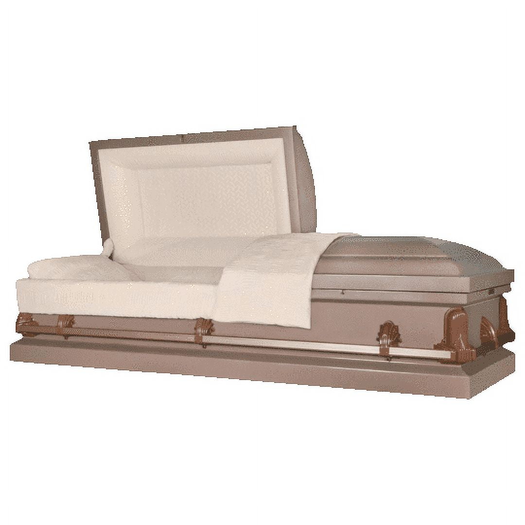 Titan Casket, Andover Series Funeral Casket in Copper - Walmart.com