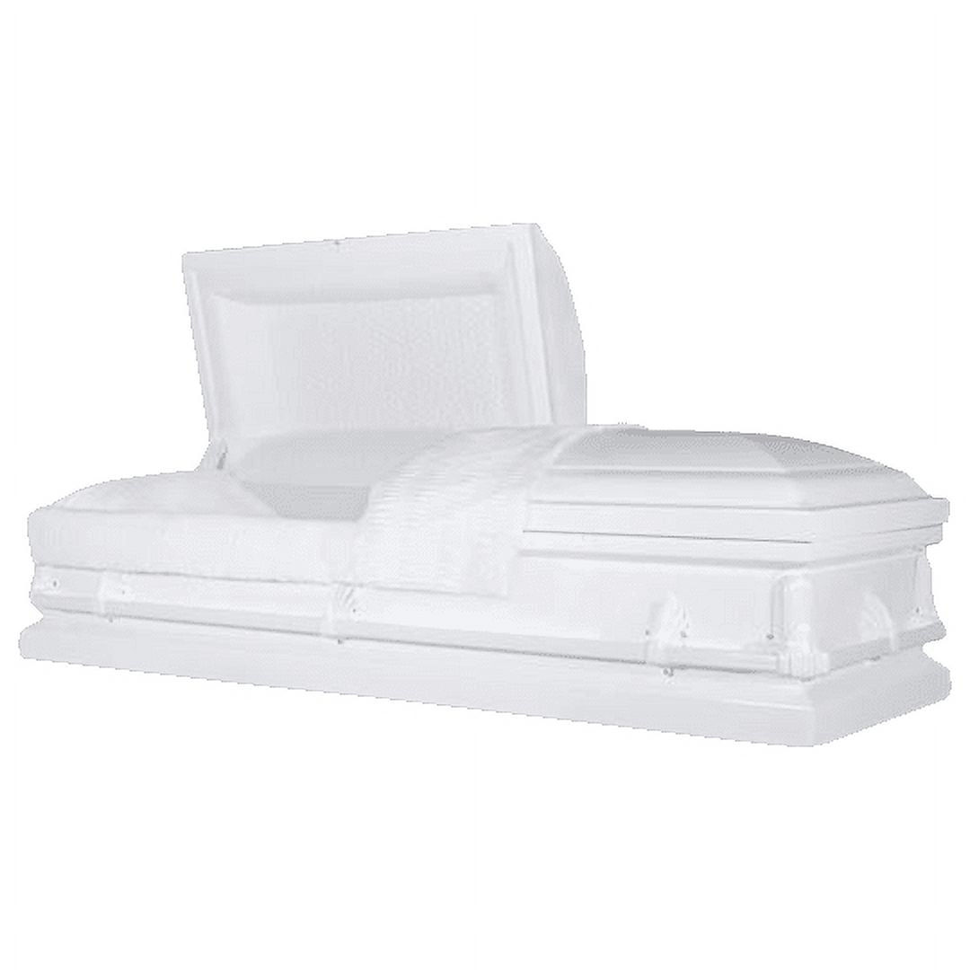 Titan Casket, Andover Series Funeral Casket in White - Walmart.com