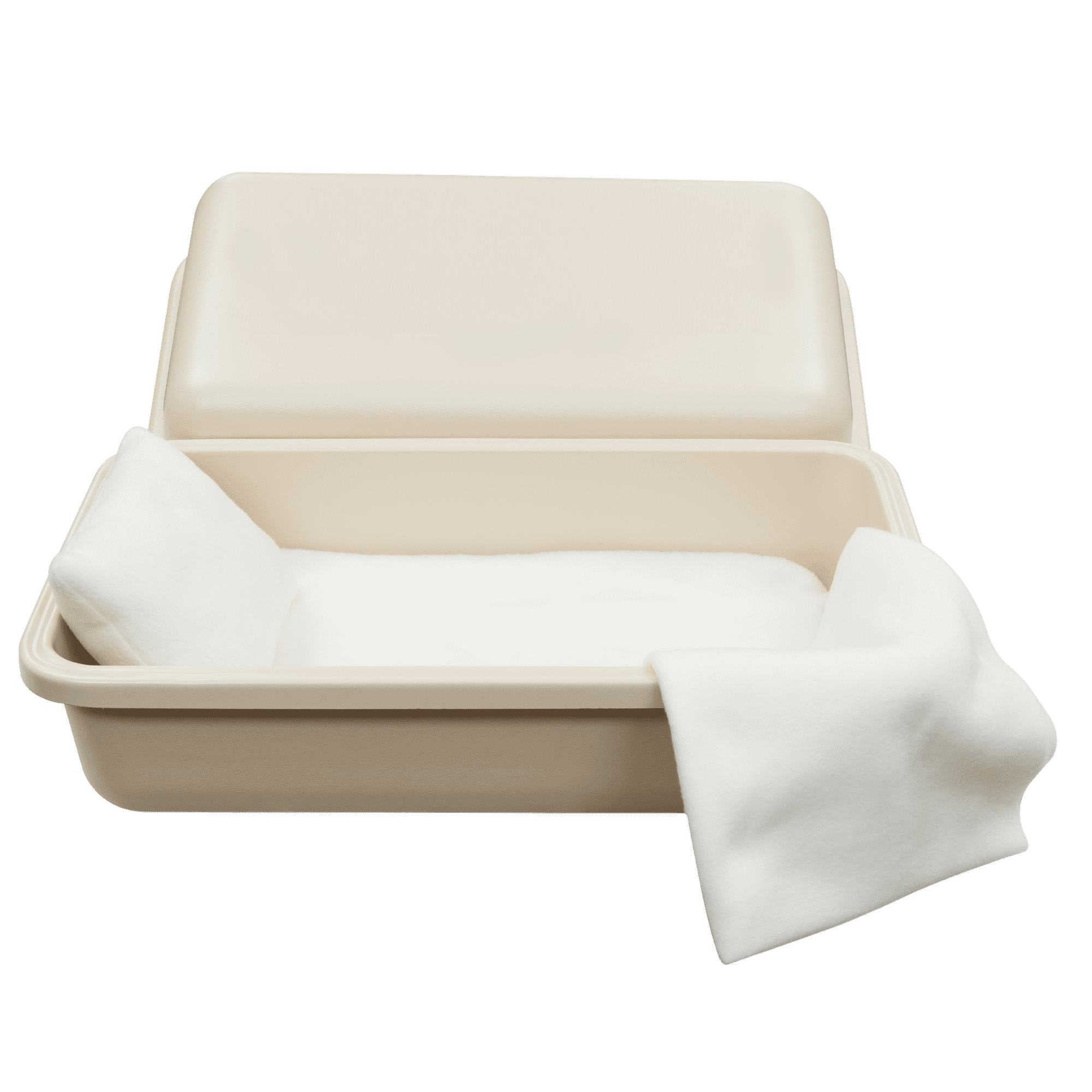 Titan Casket Classic Pet Burial Casket (Extra Large) Almond With ...