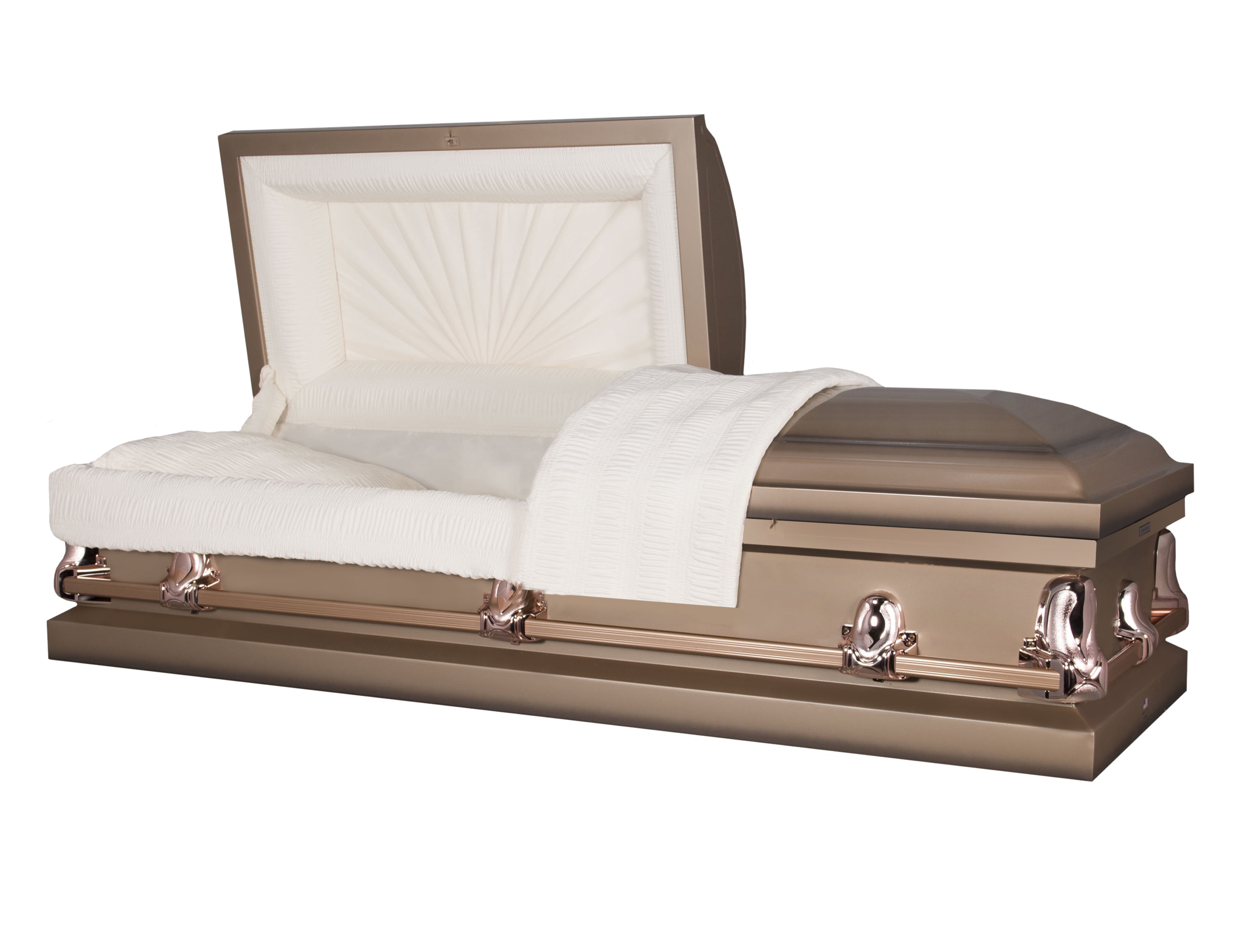 Titan Casket, Fairmont Collection Funeral Casket in Coppertone ...