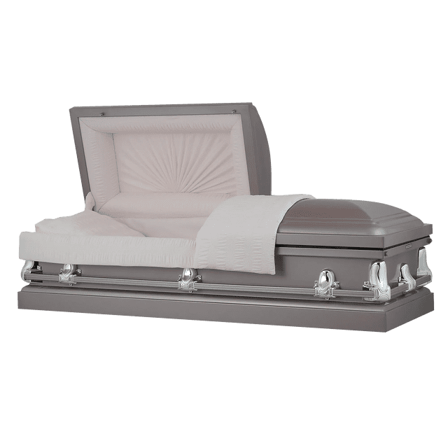 Titan Casket, Orion Series Steel Casket in Orchid with Pink Interior ...