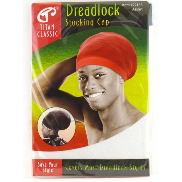 Titan Classic Adult Unisex Dreadlock Stocking Hat Cap (White) - Walmart.com