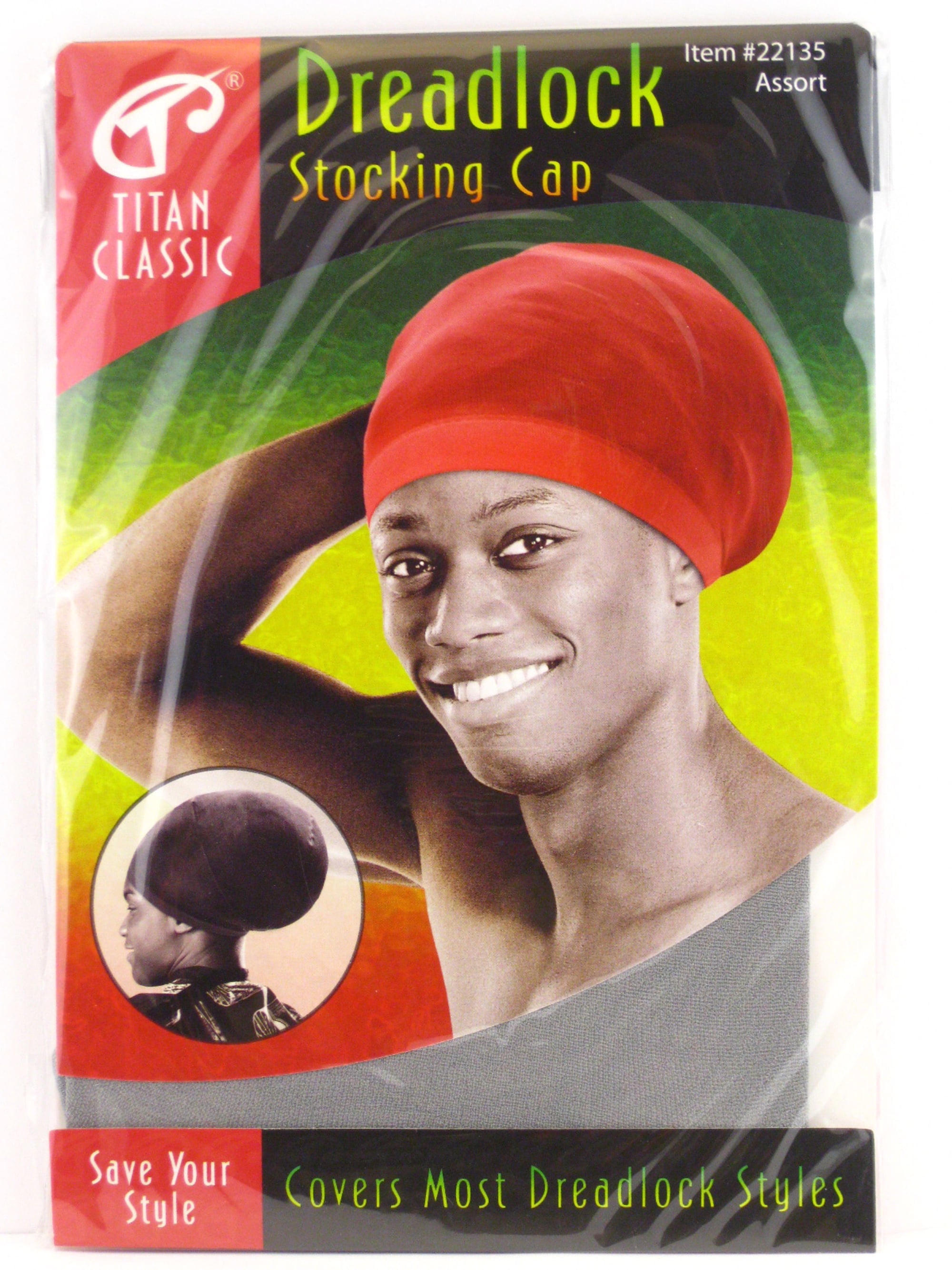 Titan Classic Unisex Adult Dreadlock Stocking Cap Hat (Gray) - Walmart.com