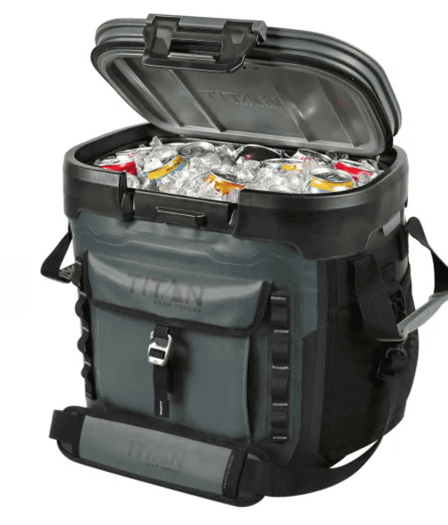 Titan Deep Freeze 36 Can High Performance Welded Cooler with Microban ...
