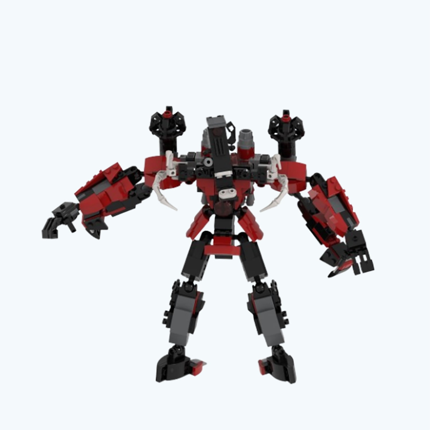 Titan Drill Dragon & Speaker Man Building Block Set – Anime-Inspired ...